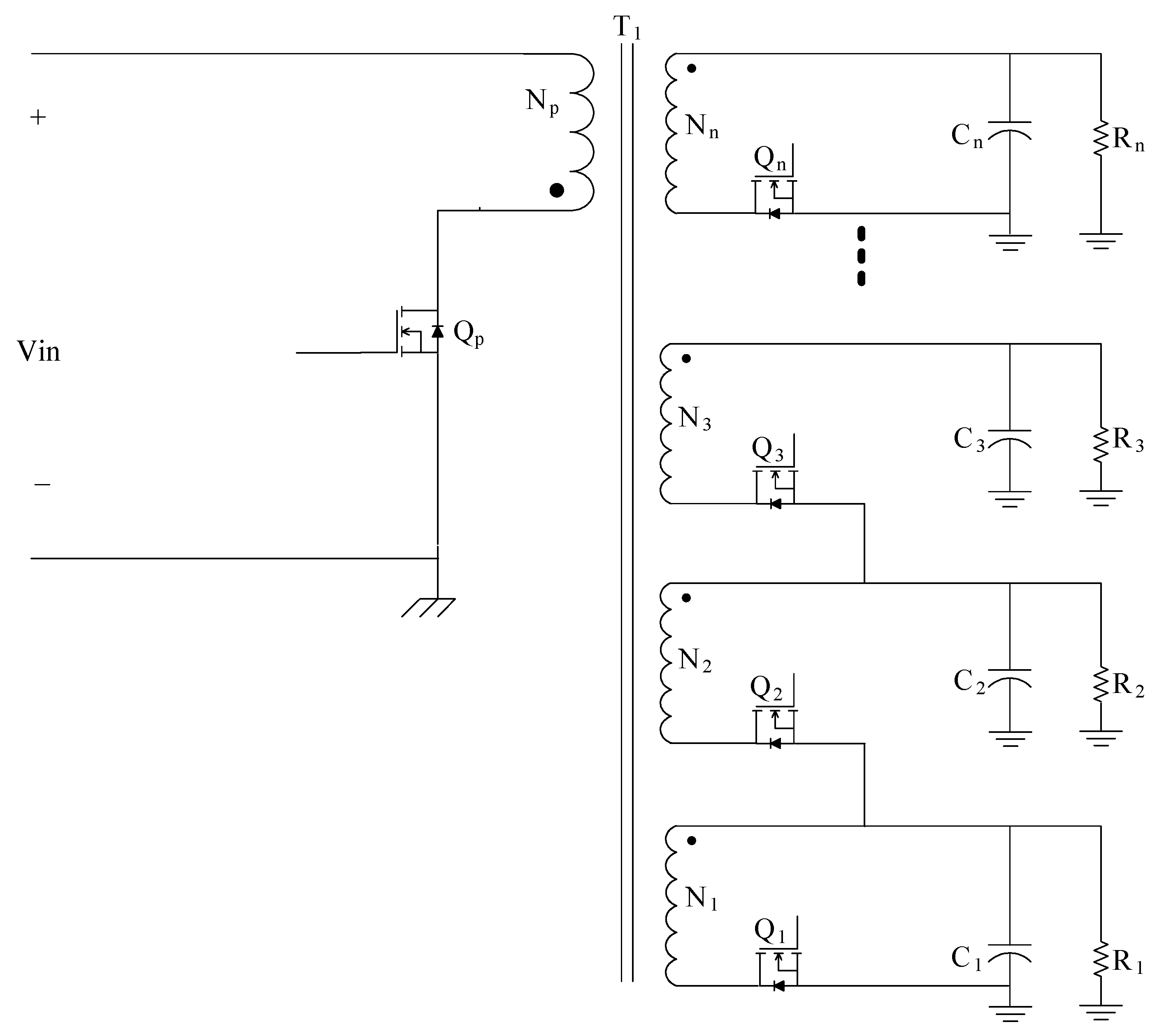 Three-Output Flyback Converter with Synchronous Rectification for Improving Cross-Regulation and ...