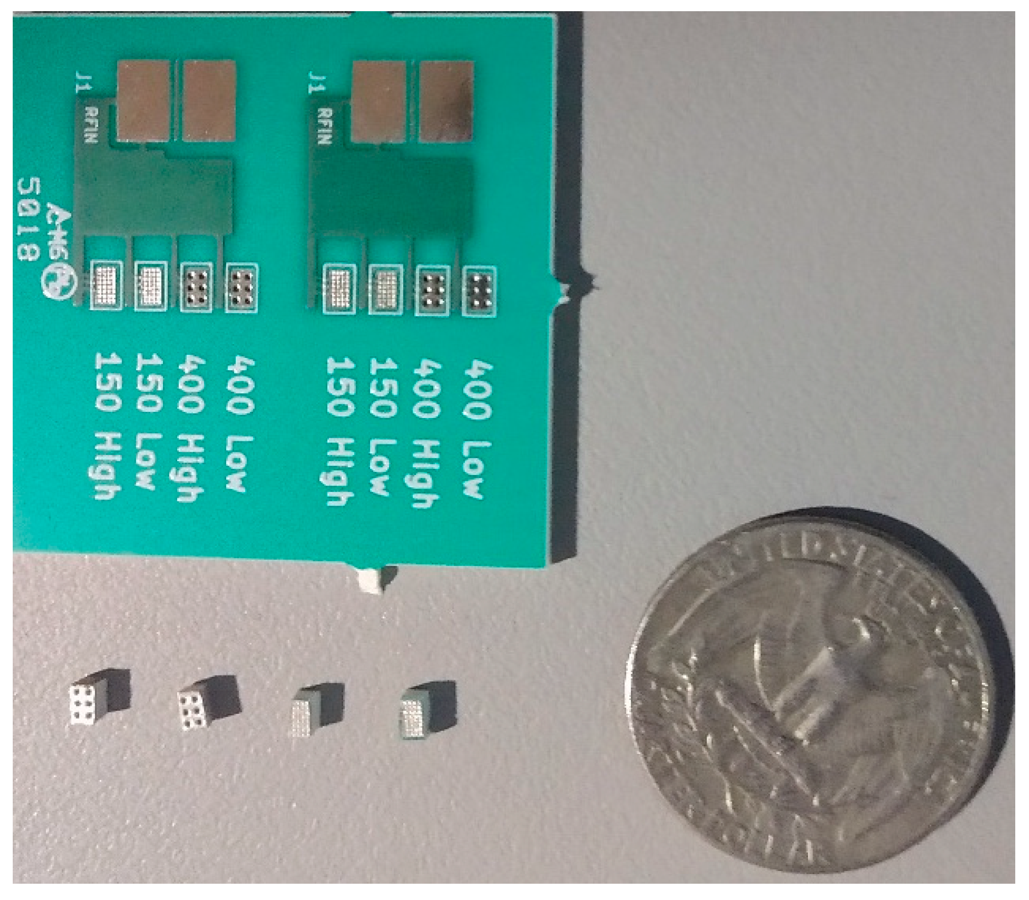 Experimental Study of Thermal Management Characteristics of Mass via Arrays