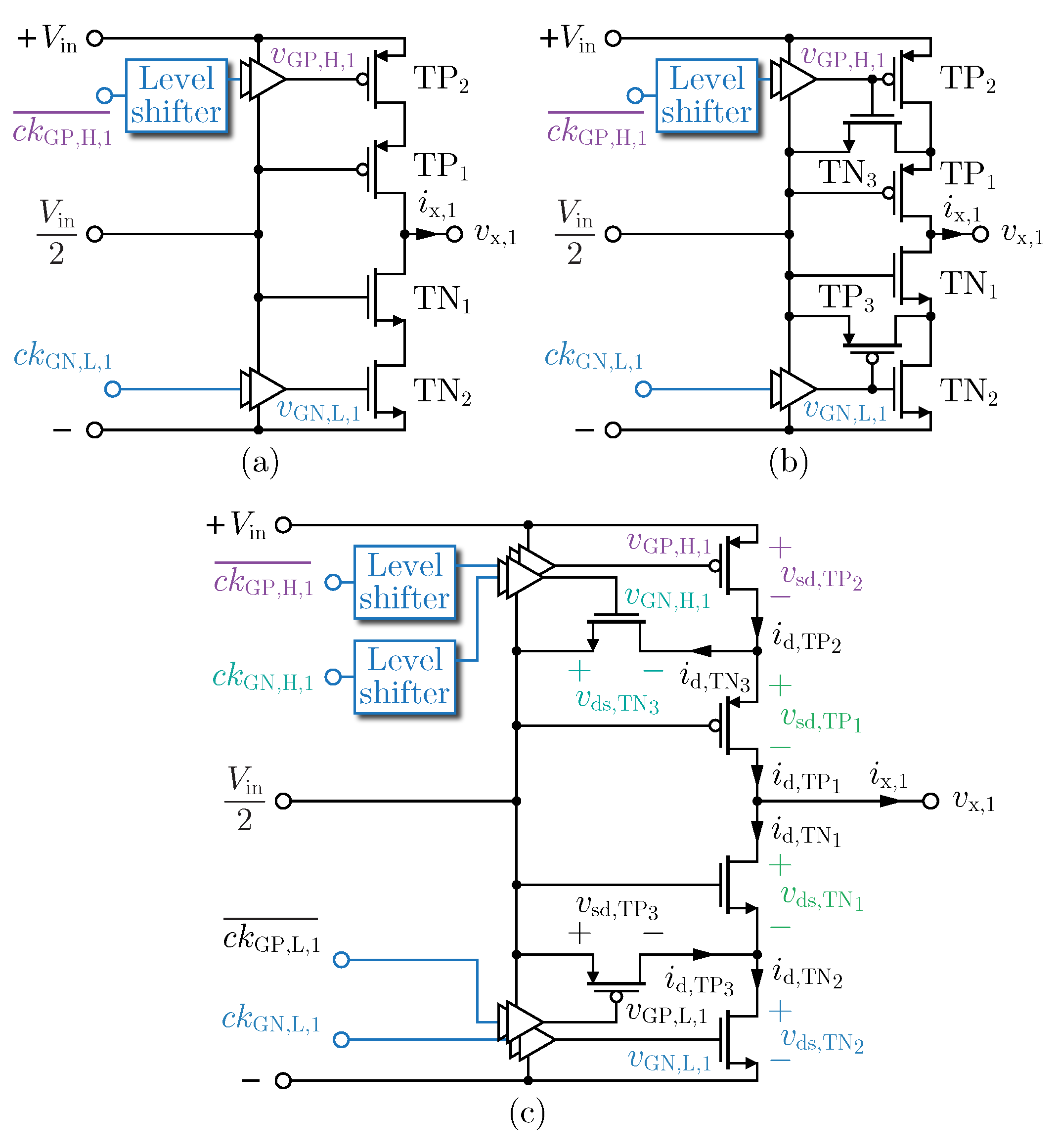 Experimental Efficiency Evaluation of Stacked Transistor Half-Bridge ...