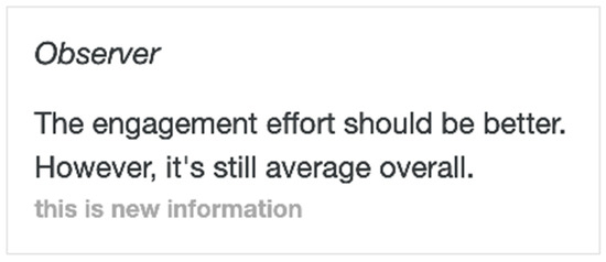 Multi-Agent System Observer: Intelligent Support for Engaged E-Learning