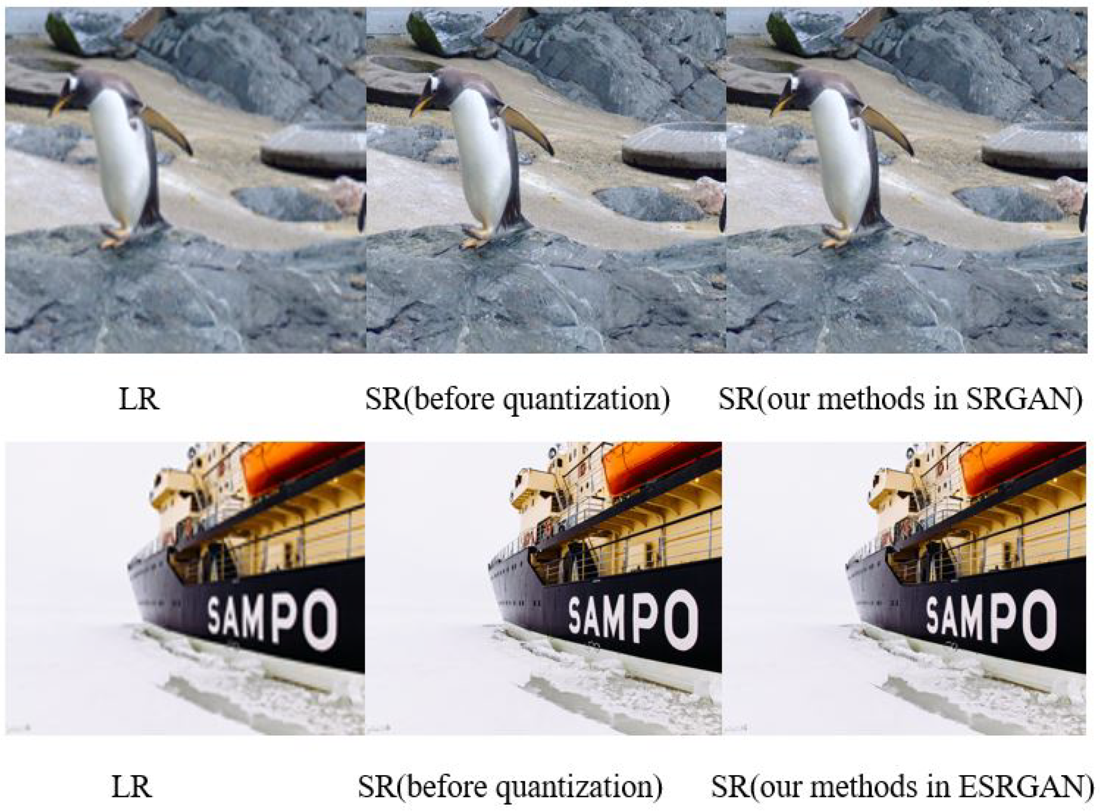 Super-Resolution Model Quantized in Multi-Precision
