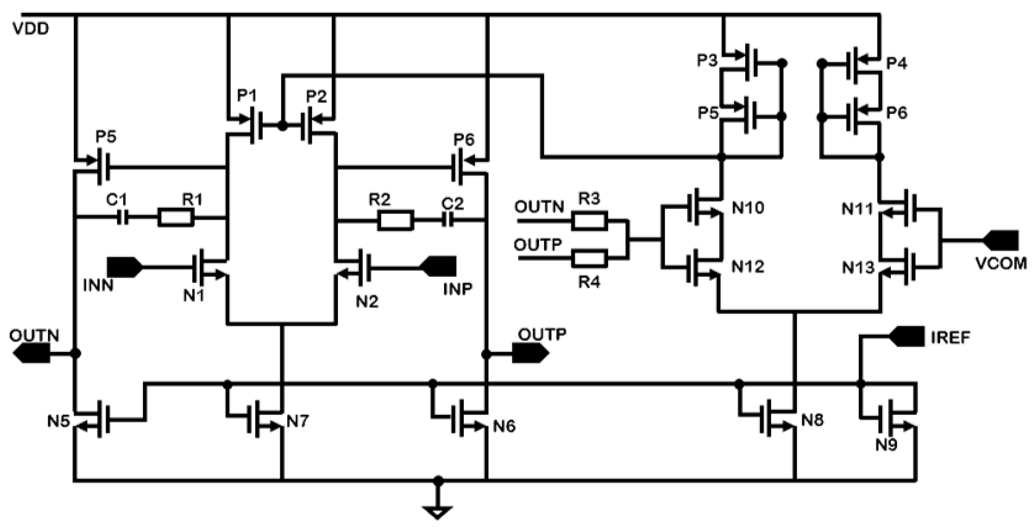 A Low-Voltage, Ultra-Low-Power, High-Gain Operational Amplifier Design ...