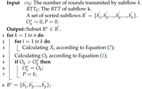 An Energy-Saving Scheduling Algorithm for Multipath TCP in Wireless Networks