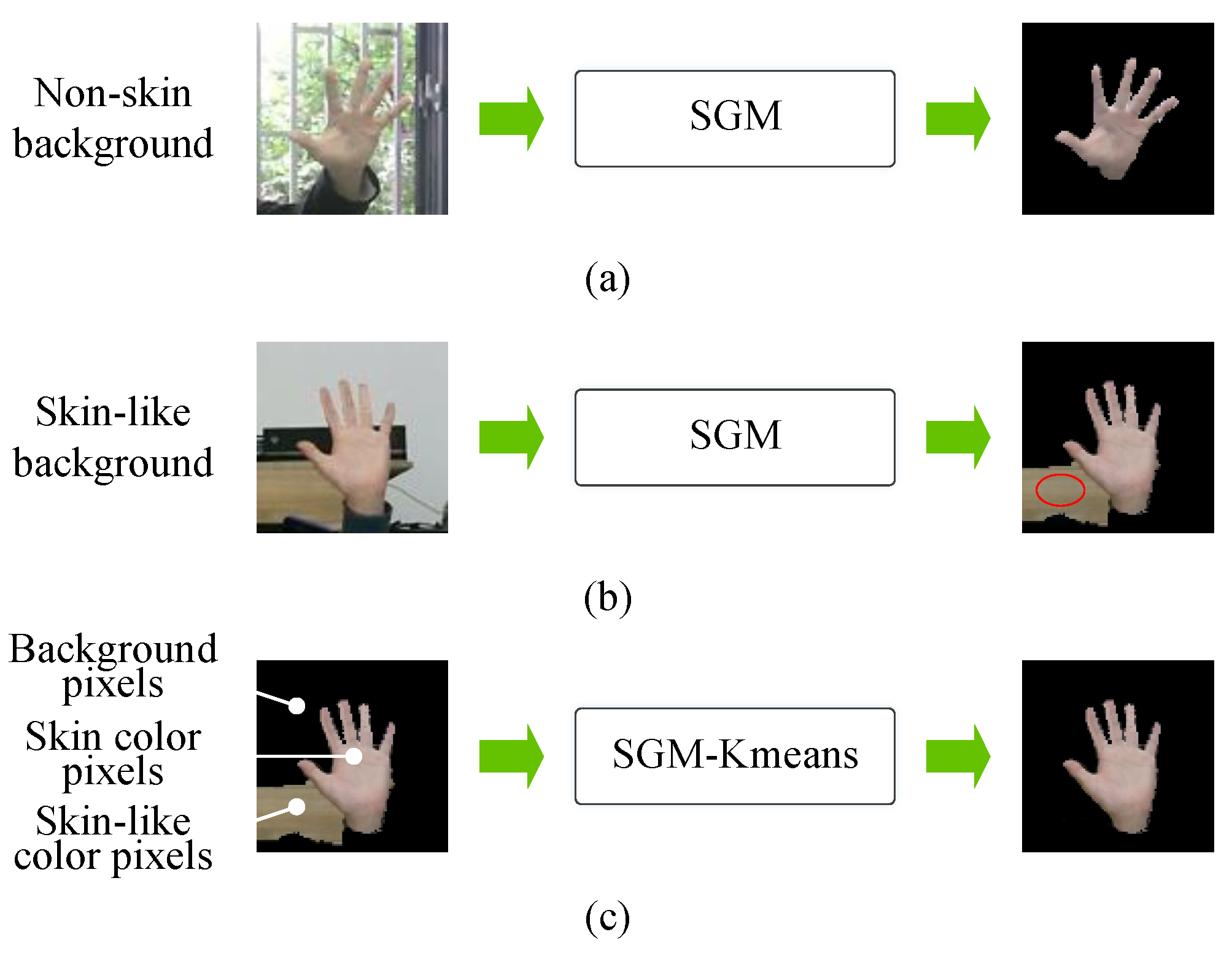 Robust Hand Gesture Recognition Using HOG-9ULBP Features and SVM Model