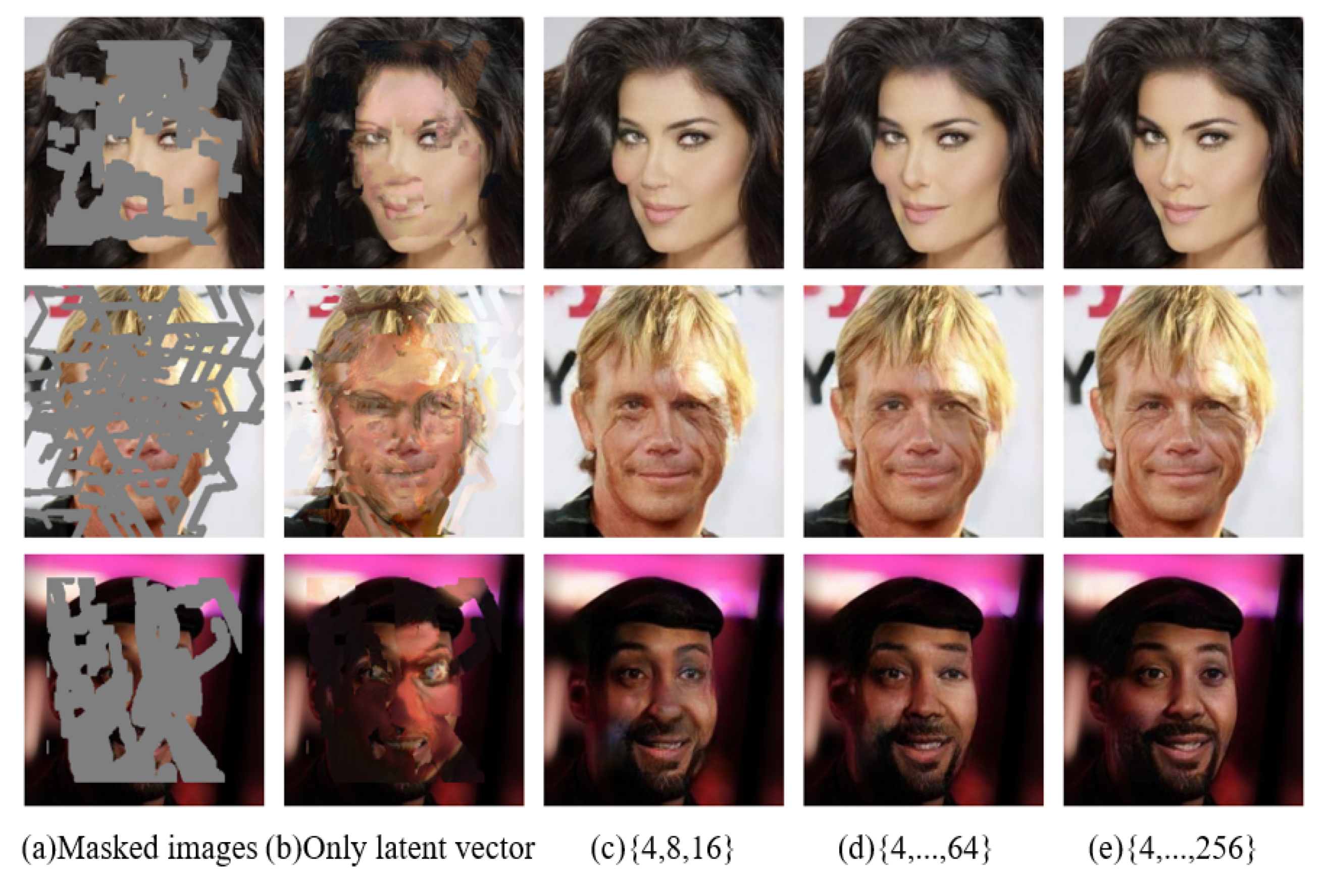 Face Image Completion Based on GAN Prior