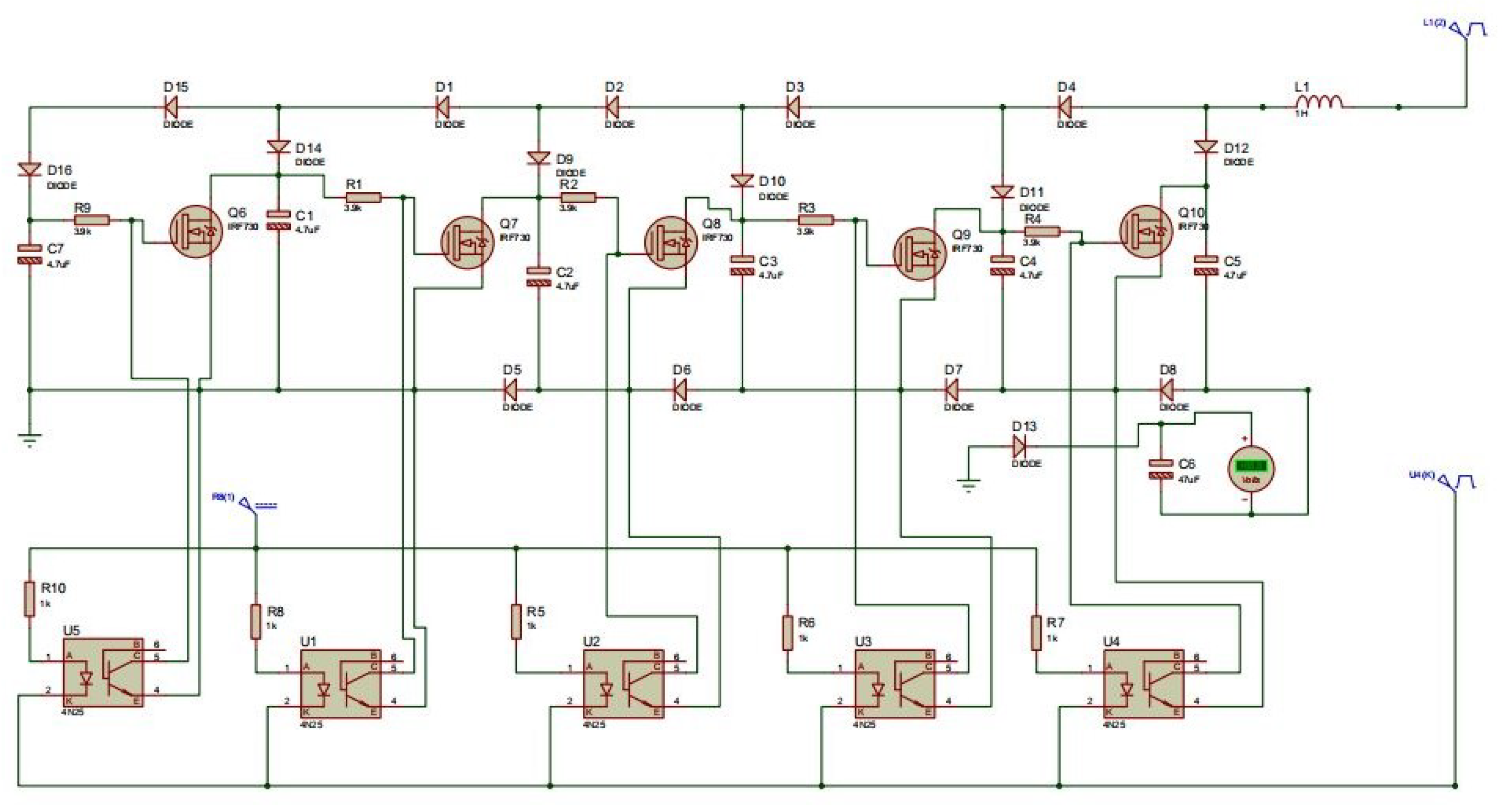 Electromagnetic Pulse Generator Circuit Diagram