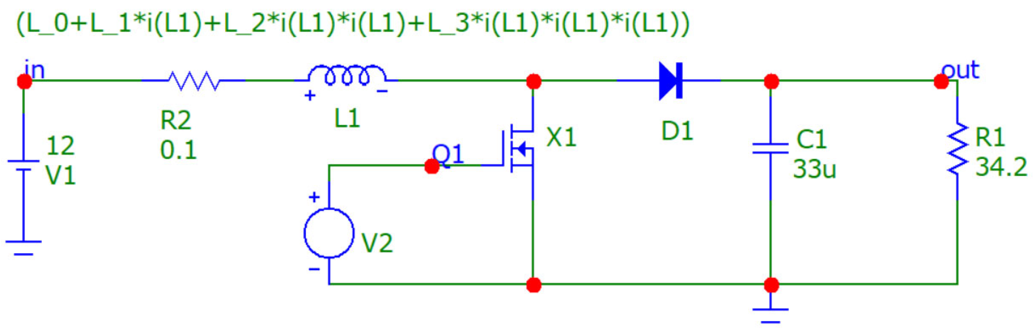 Non-Linear Inductor Models Comparison for Switched-Mode Power Supplies Applications
