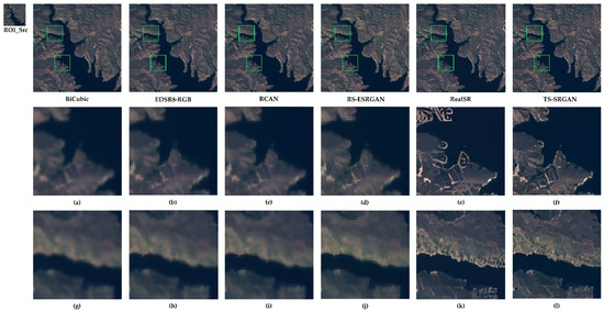 Super-Resolution of Remote Sensing Images for ×4 Resolution without ...