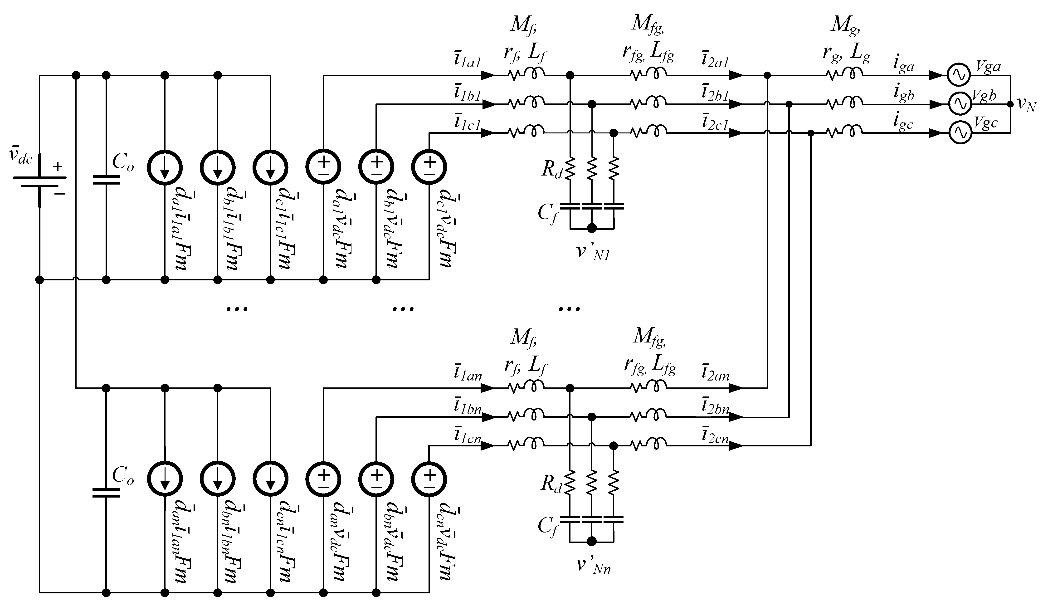 A Control Scheme to Suppress Circulating Currents in Parallel-Connected ...