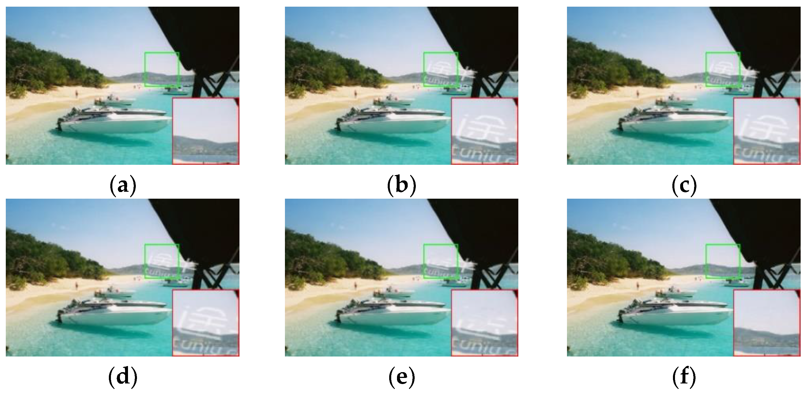 An Improved U-Net for Watermark Removal