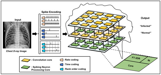 Electronics | Free Full-Text | Spike-Event X-ray Image Classification for 3D-NoC-Based ...