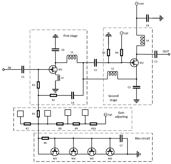 An X-Band State Adjustable Low Noise Amplifier Using Current Reuse Technique
