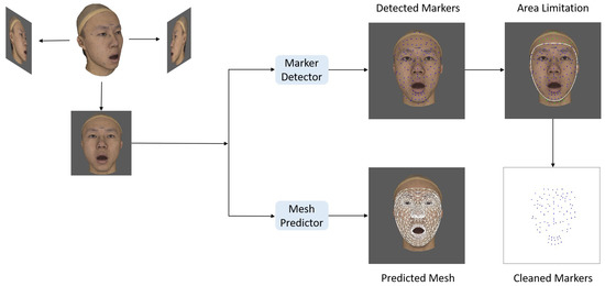 Non-Rigid Point Cloud Matching Based on Invariant Structure for Face Deformation