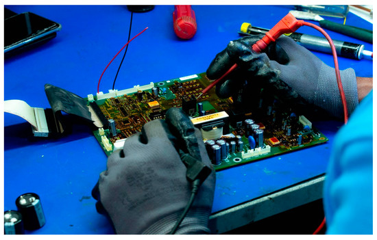 Remanufacturing of Industrial Electronics: A Case Study from the GCC Region