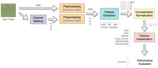 E-BiT: Extended Bio-Inspired Texture Descriptor for 2D Texture Analysis and Characterization