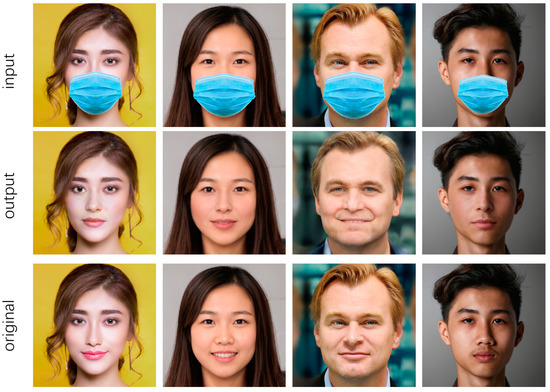 Efficient Face Region Occlusion Repair Based on T-GANs
