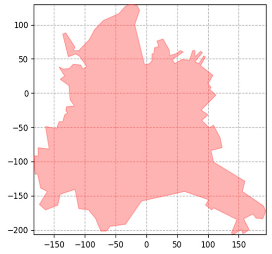 Maximum Service Coverage in Business Site Selection Using Computer Geometry Software