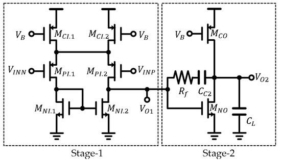 Three-Stage Operational Amplifier with Frequency Compensation Using ...