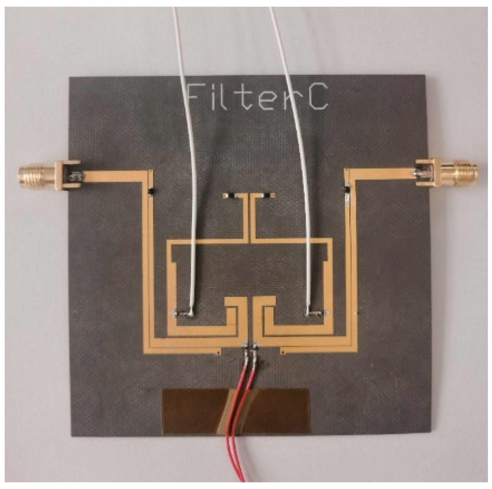 A Compact Fourth-Order Tunable Bandpass Filter Based on Varactor-Loaded ...