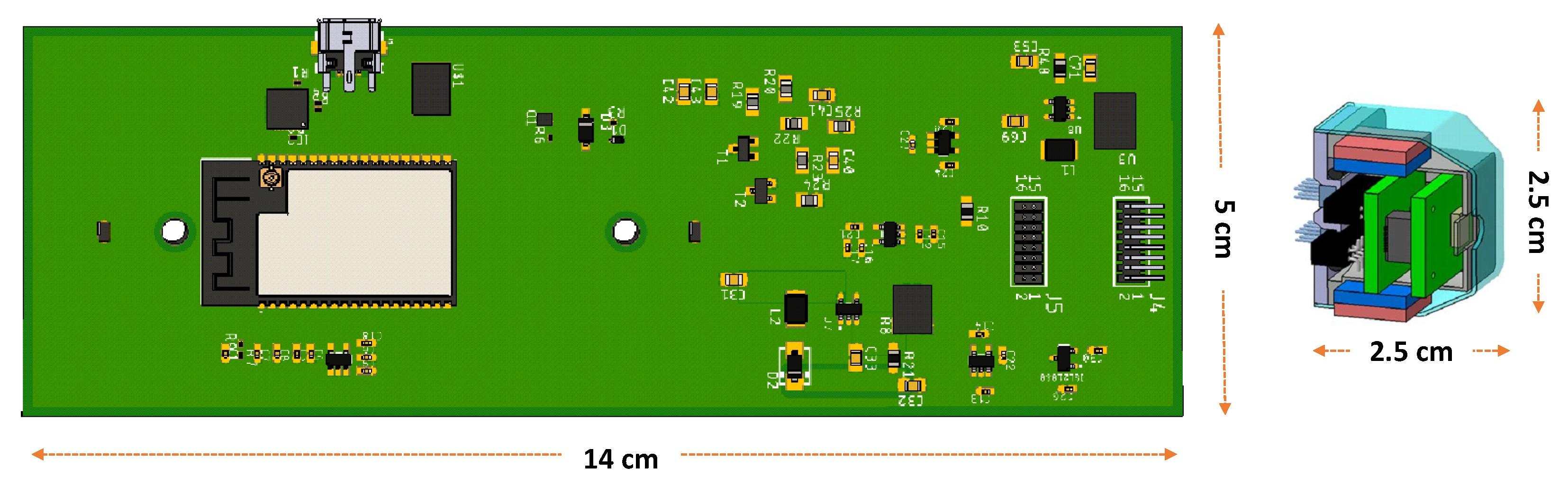 A Wireless, Battery-Powered Probe Based on a Dual-Tier CMOS SPAD Array for Charged Particle Sensing