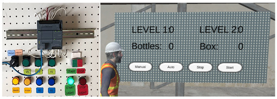 Hardware in the Loop Simulation for Bottle Sealing Process Virtualized on Unity 3D