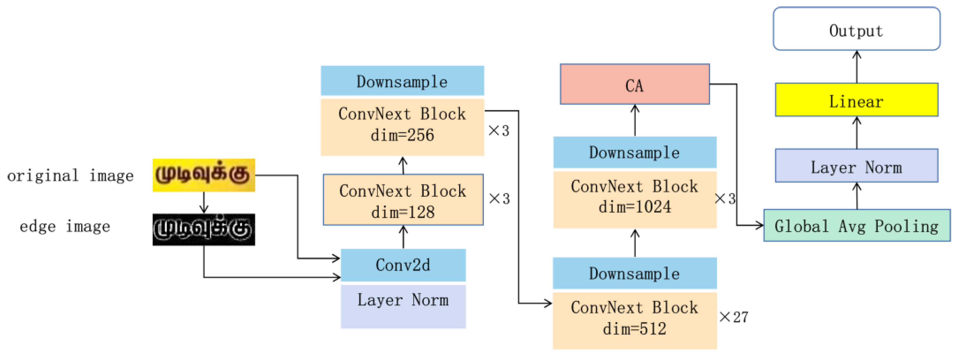 EA-ConvNeXt: An Approach to Script Identification in Natural Scenes ...