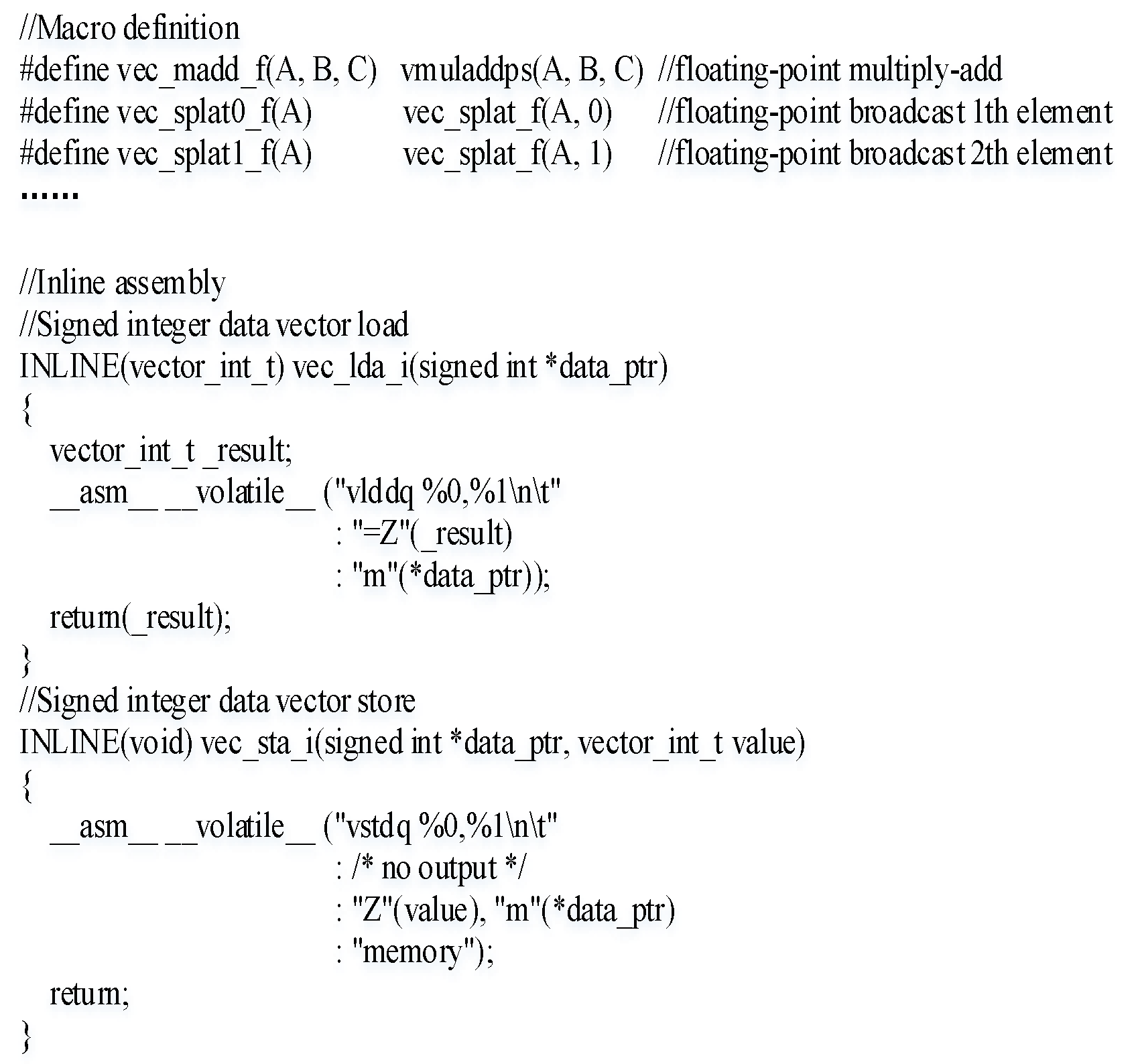 Vectorization Programming Based on HR DSP Using SIMD