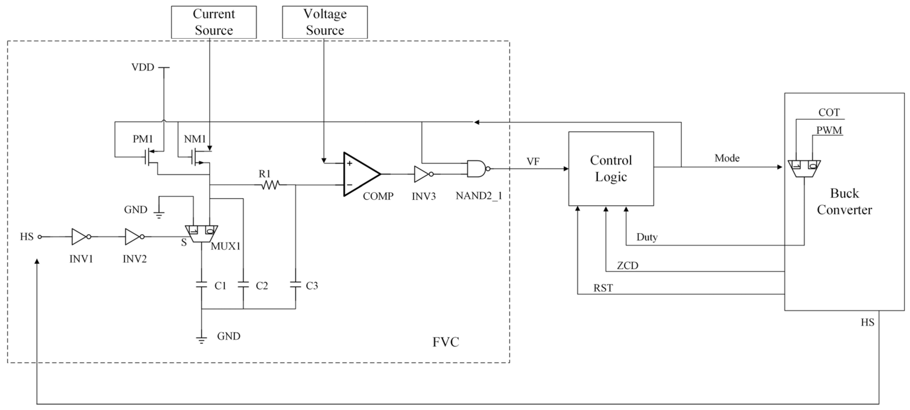 A Dual-Mode Step-Down Converter with Automatic Mode Switch Circuit for ...