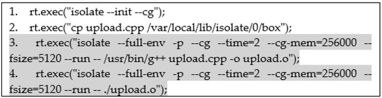 A Study on the Security of Online Judge System Applied Sandbox Technology