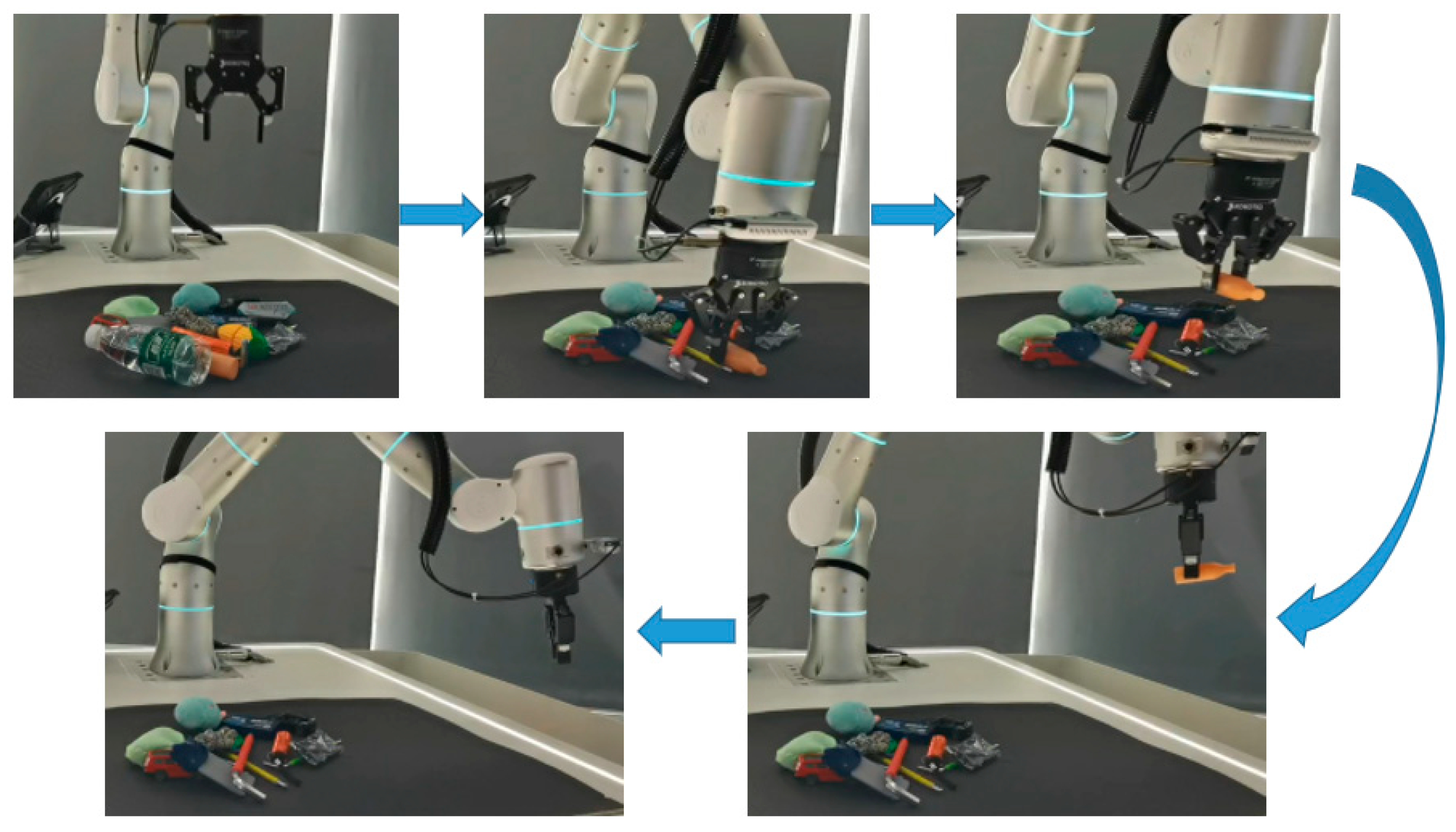 Grasping Unstructured Objects with Full Convolutional Network in Clutter