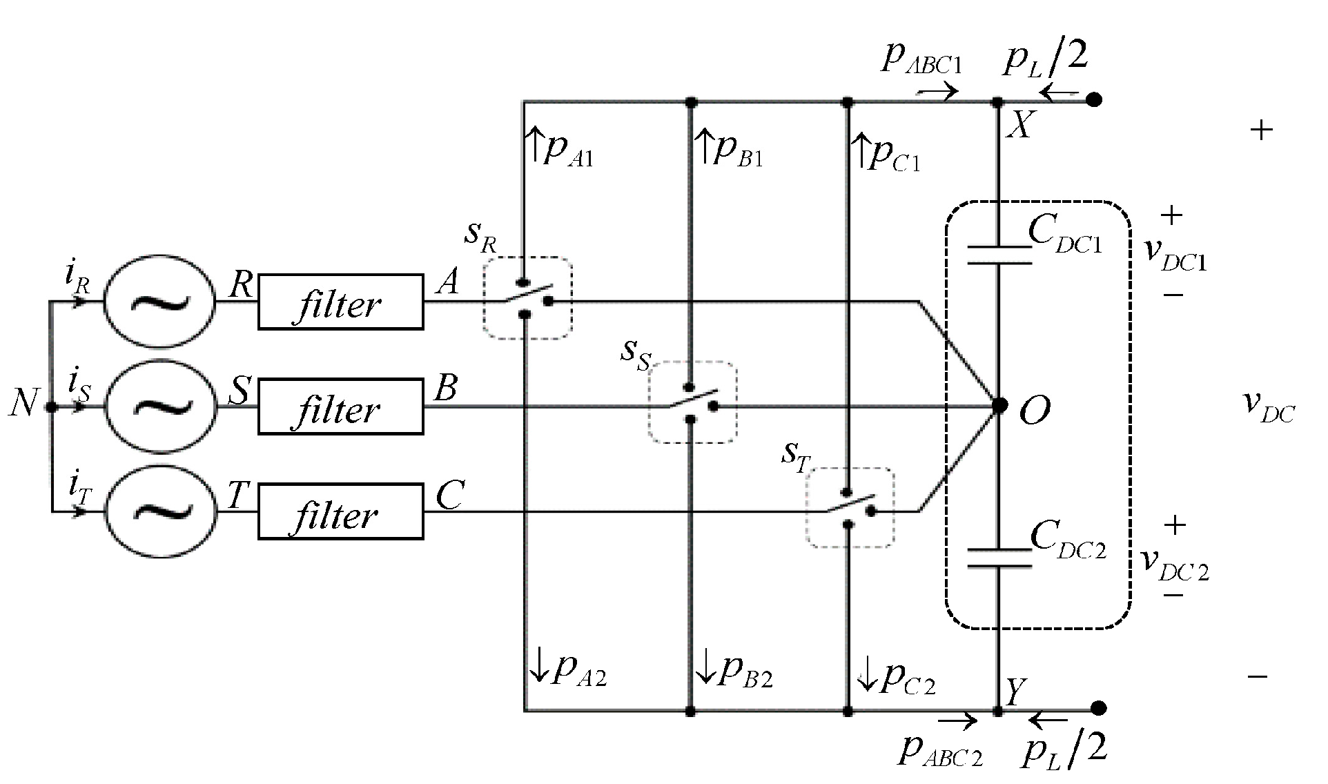 Generalization of Split DC Link Voltages Behavior in Three-Phase-Level Converters Operating with ...
