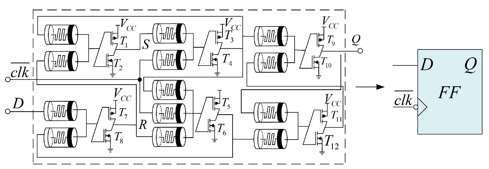 Circuit Design of 3- and 4-Bit Flash Analog-to-Digital Converters Based on Memristors