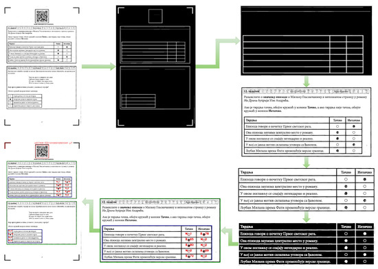 Software System for Automatic Grading of Paper Tests