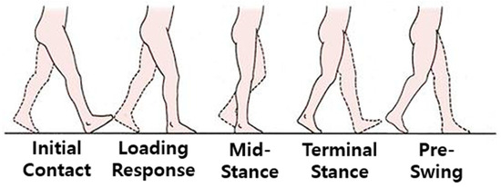 Feature-Based Gait Pattern Modeling on a Treadmill