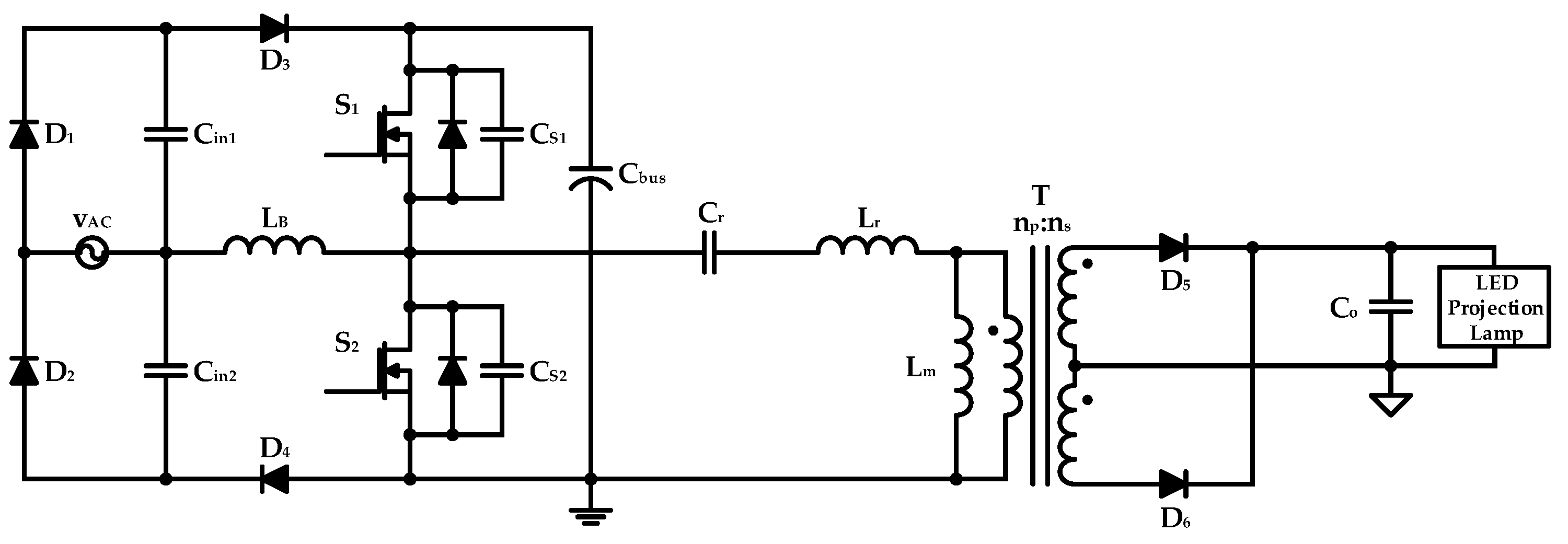 A Novel Integrated Electronic Lighting Driver Circuit for Supplying an ...