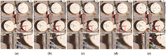 Color Remote Sensing Image Restoration through Singular-Spectra-Derived ...