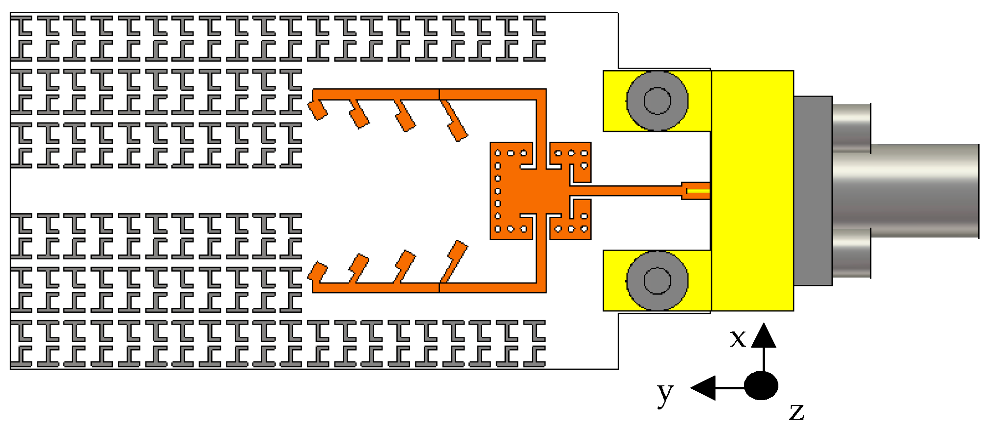 Metamaterial-Based Series-Fed Antenna with a High Gain and Wideband ...