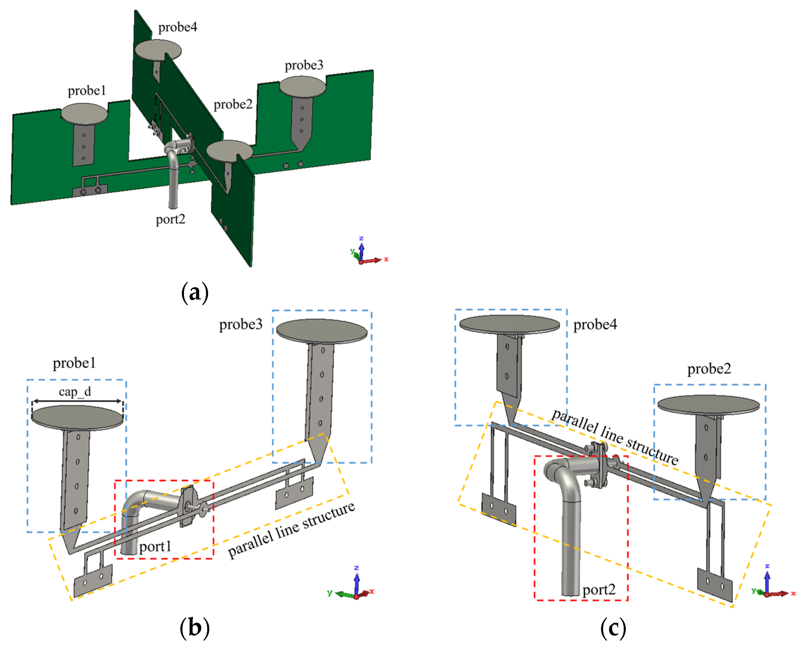 Electronics | Free Full-Text | Wideband, Dual-Polarized Patch Antenna Array Fed by Novel ...