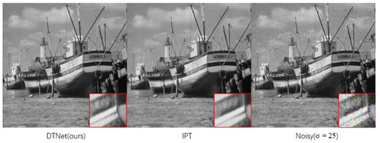 Electronics | Free Full-Text | A Dynamic Network with Transformer for Image Denoising