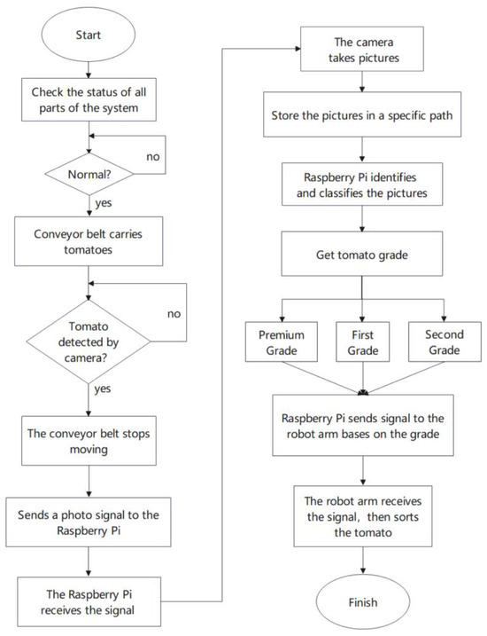 Tomato Sorting System Based on Machine Vision