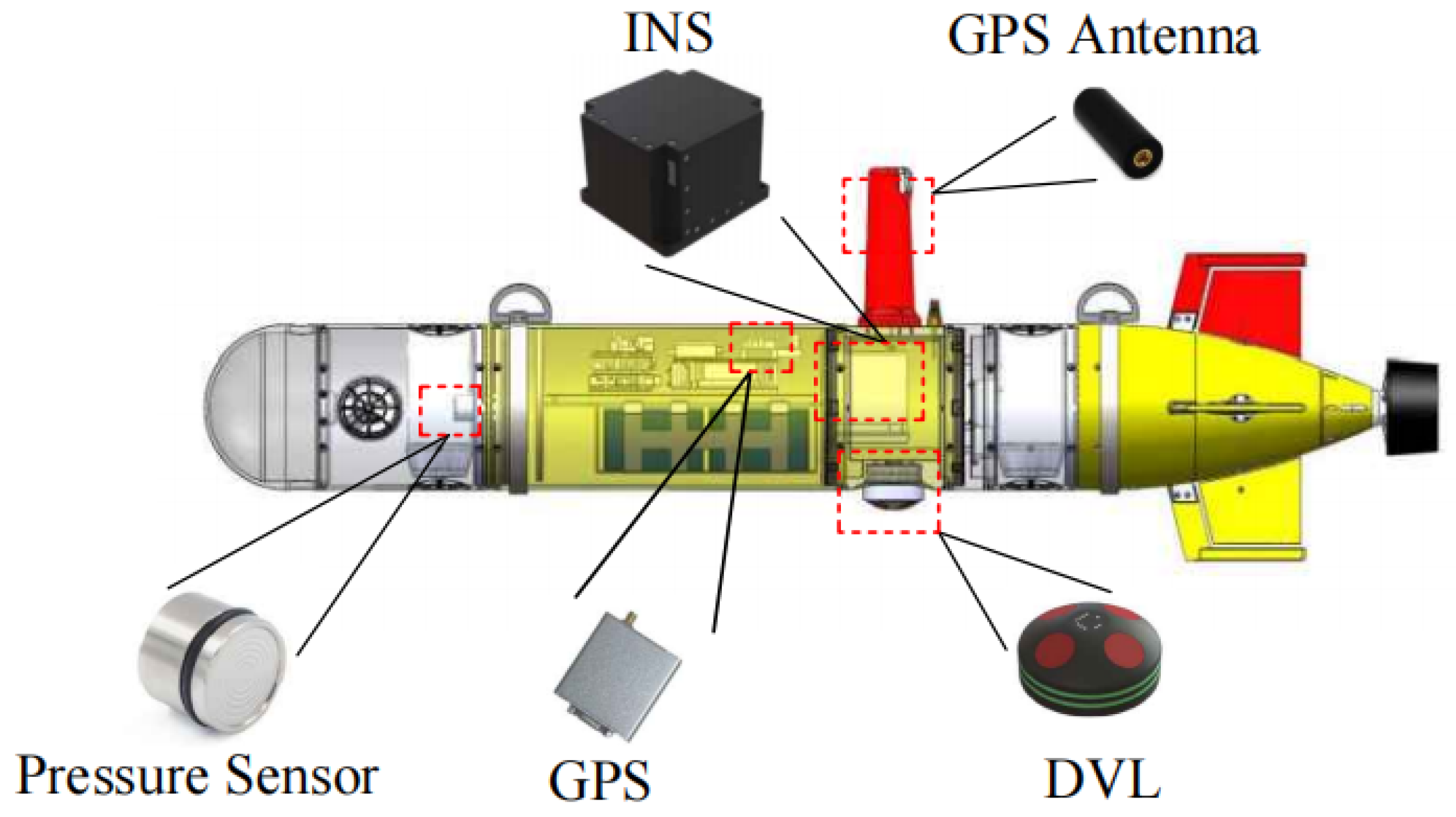 A Robust and Adaptive AUV Integrated Navigation Algorithm Based on a Maximum Correntropy Criterion