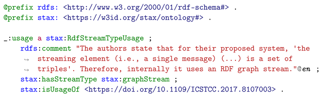 RDF Stream Taxonomy: Systematizing RDF Stream Types in Research and ...