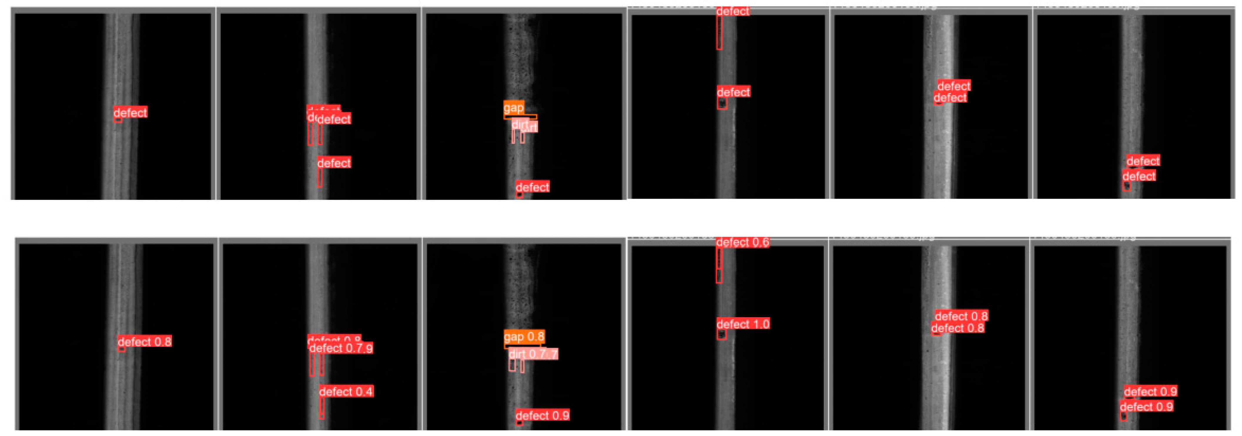 Rail Surface Defect Detection Based on Dual-Path Feature Fusion
