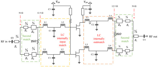 Compact Internally Matched High-Power Power Amplifier with a Wide ...