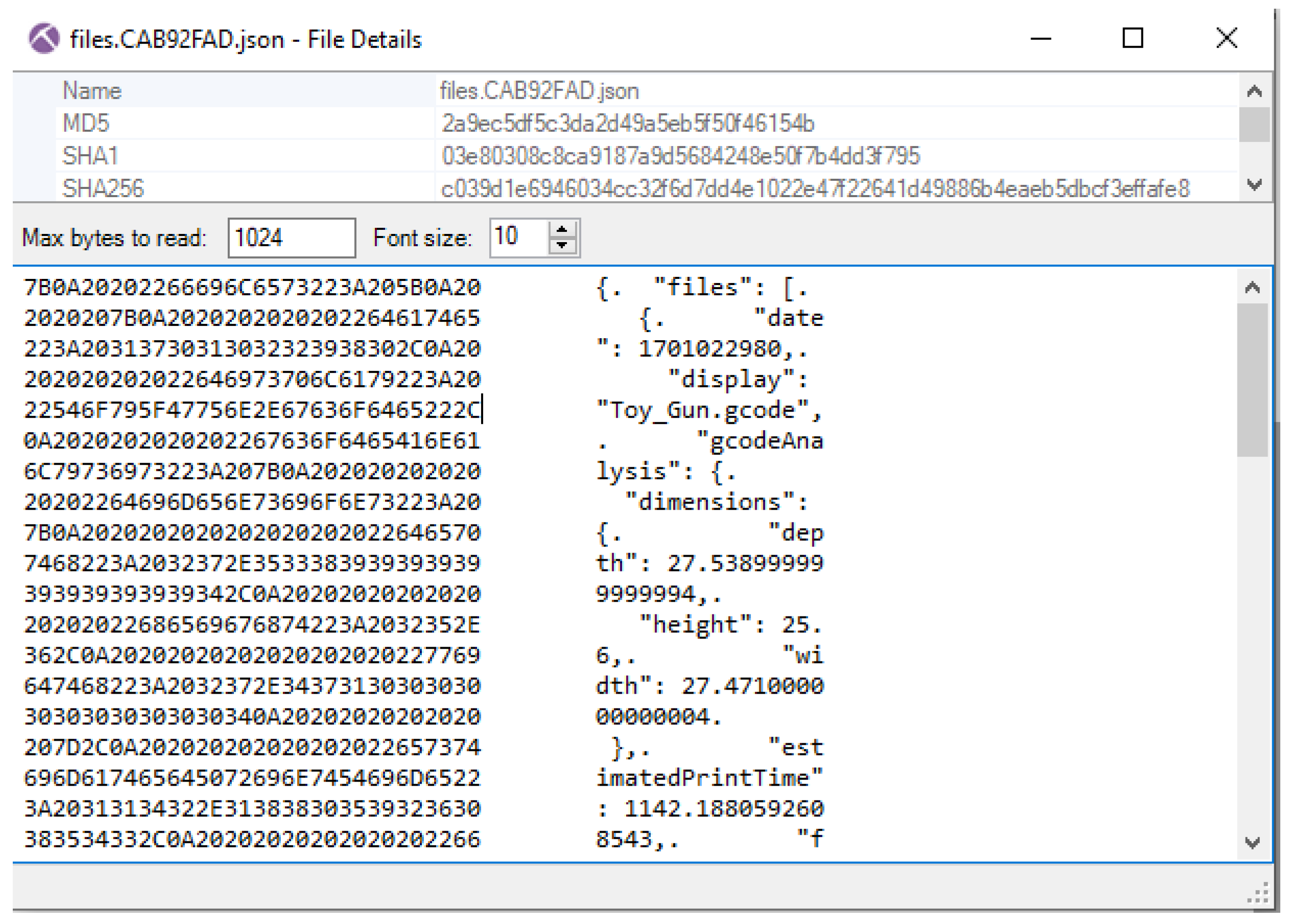 Investigating Digital Forensic Artifacts Generated from 3D Printing Slicing Software: Windows ...