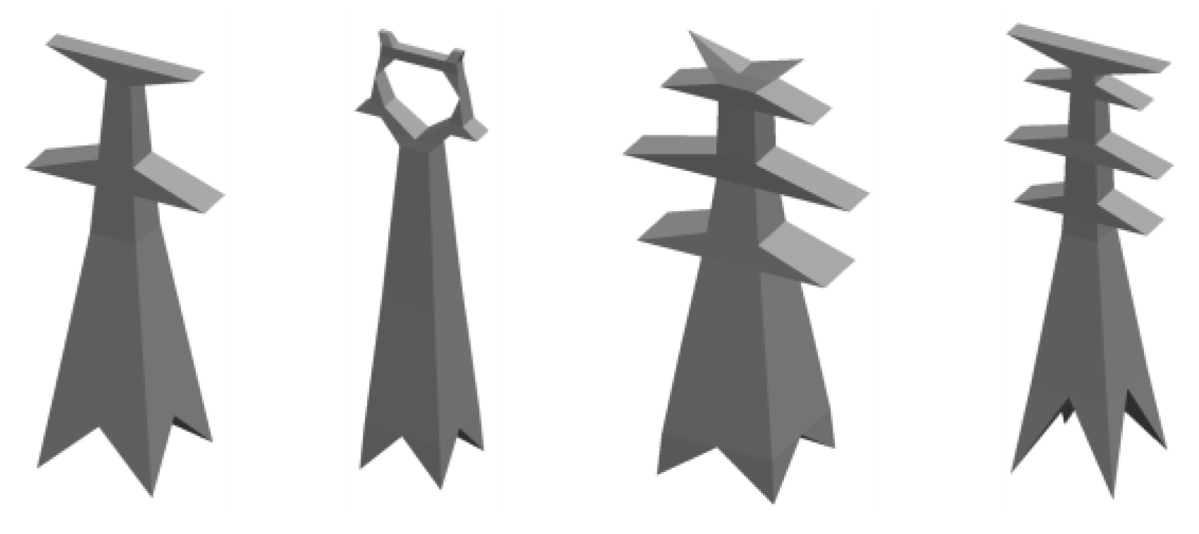 Power Pylon Type Identification and Characteristic Parameter ...