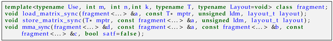 Tensor Core-Adapted Sparse Matrix Multiplication for Accelerating Sparse Deep Neural Networks