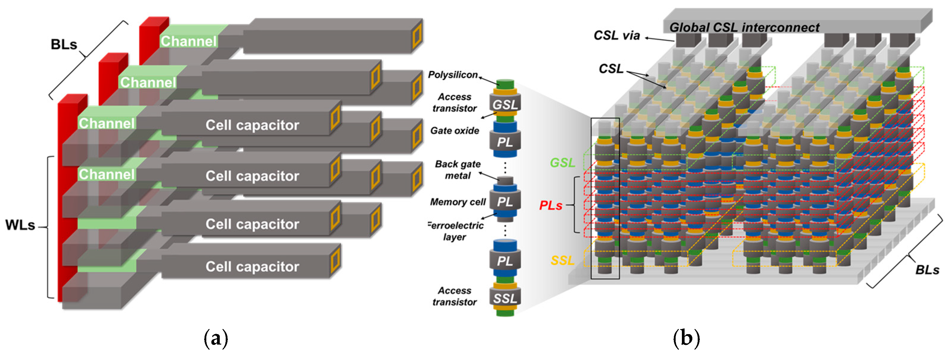 A Novel 3D 2TnC FeRAM Architecture and Operation Scheme with Improved ...