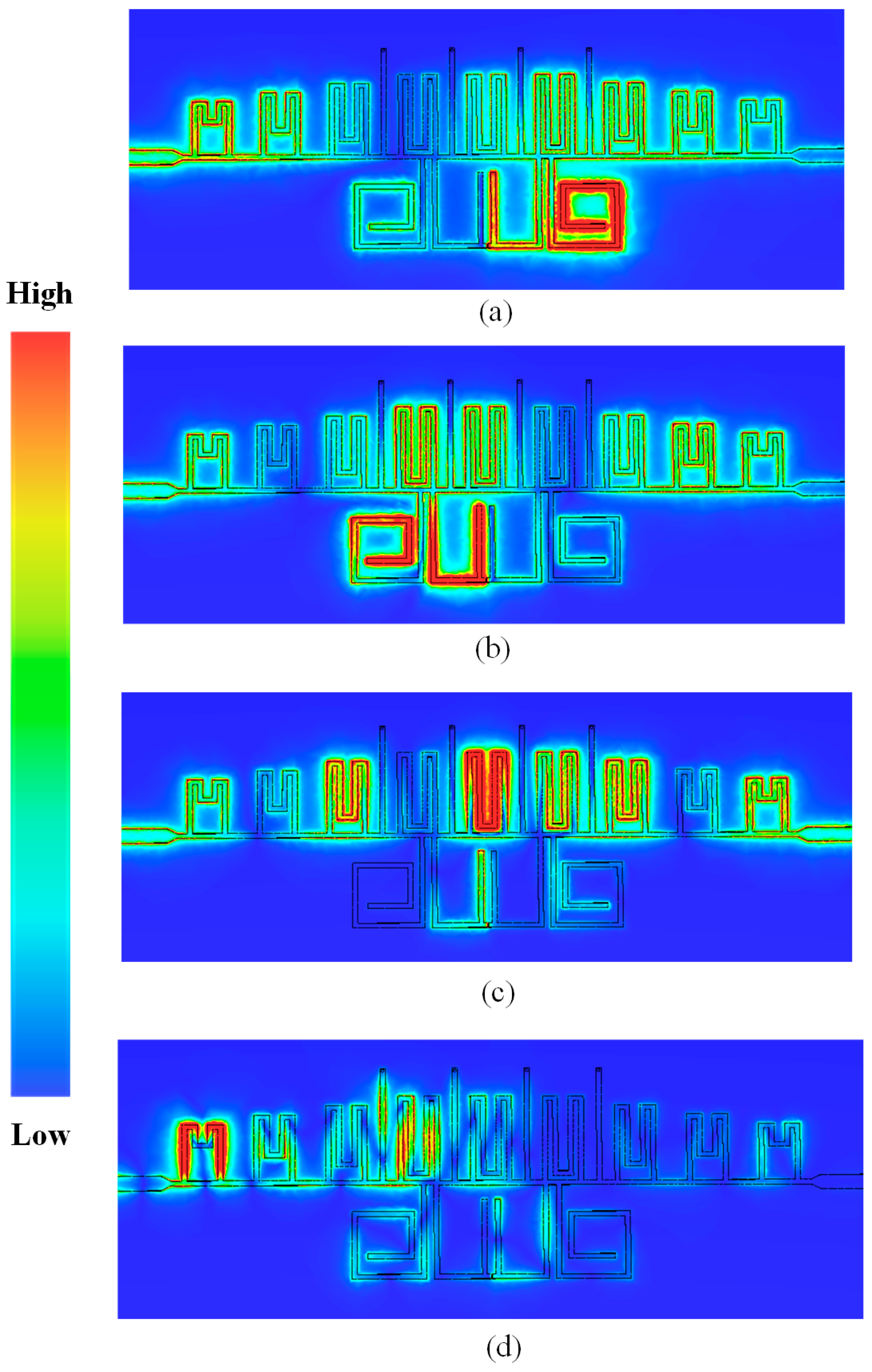 Compact Tri-Band Bandpass Filter with Wide Upper Stopband Based on Spoof Surface Plasmon ...