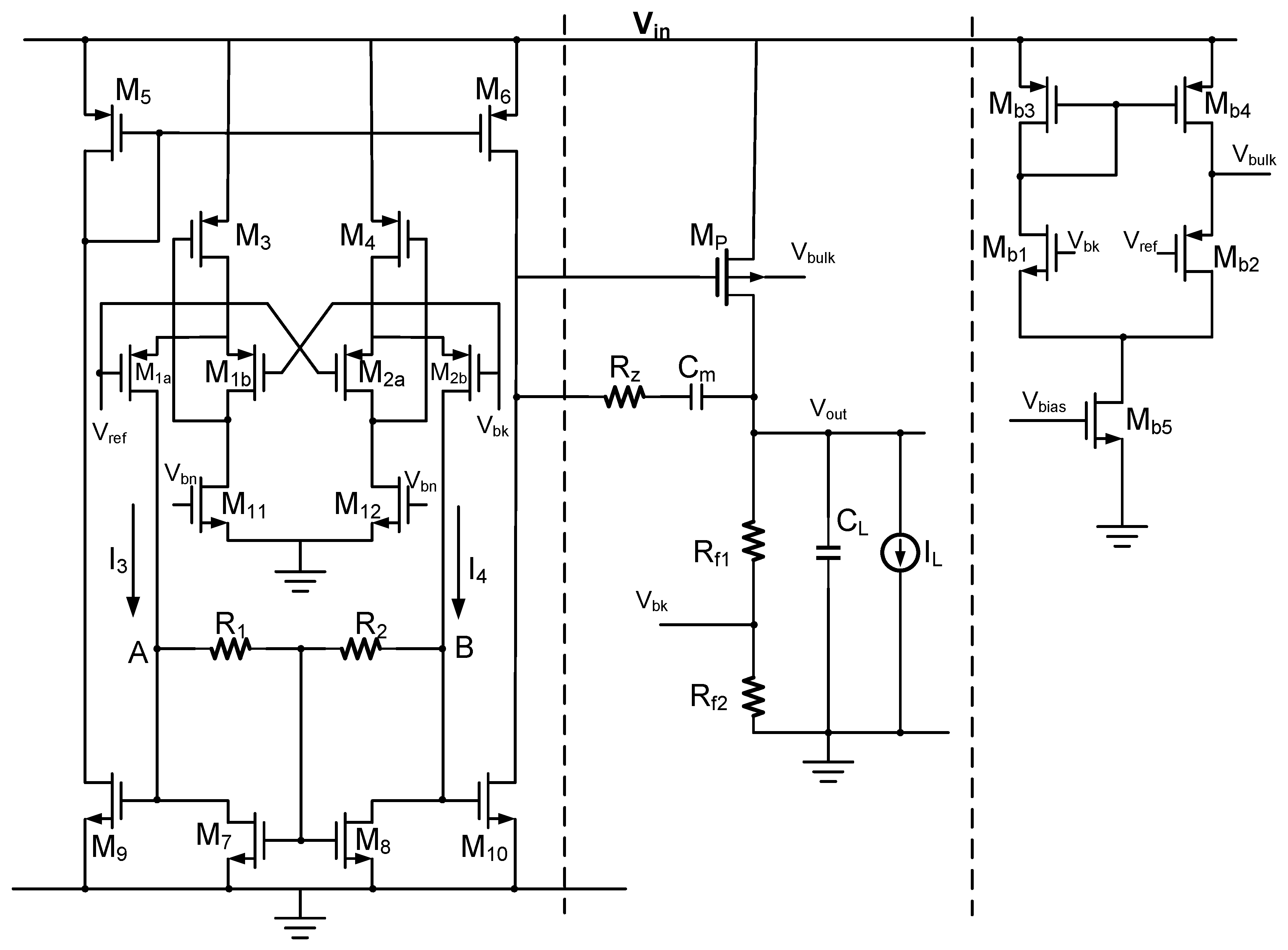 Capacitor-Less LDO with Fast Transient Response Implemented via Bulk ...